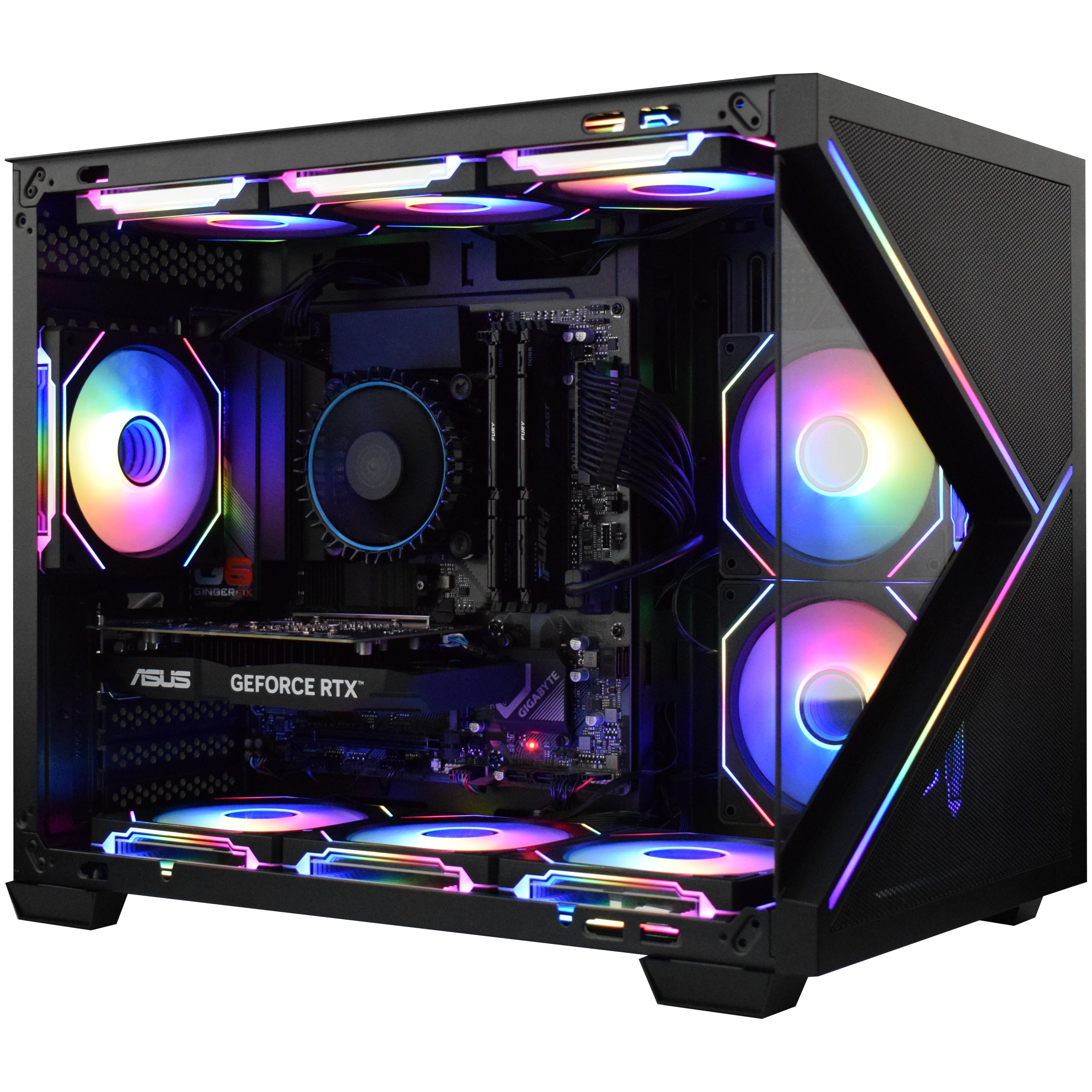 G6 Custom GAMING PC Intel Core i9 12900 5.1GHz M.2 SSD RX 9070 Computer ...