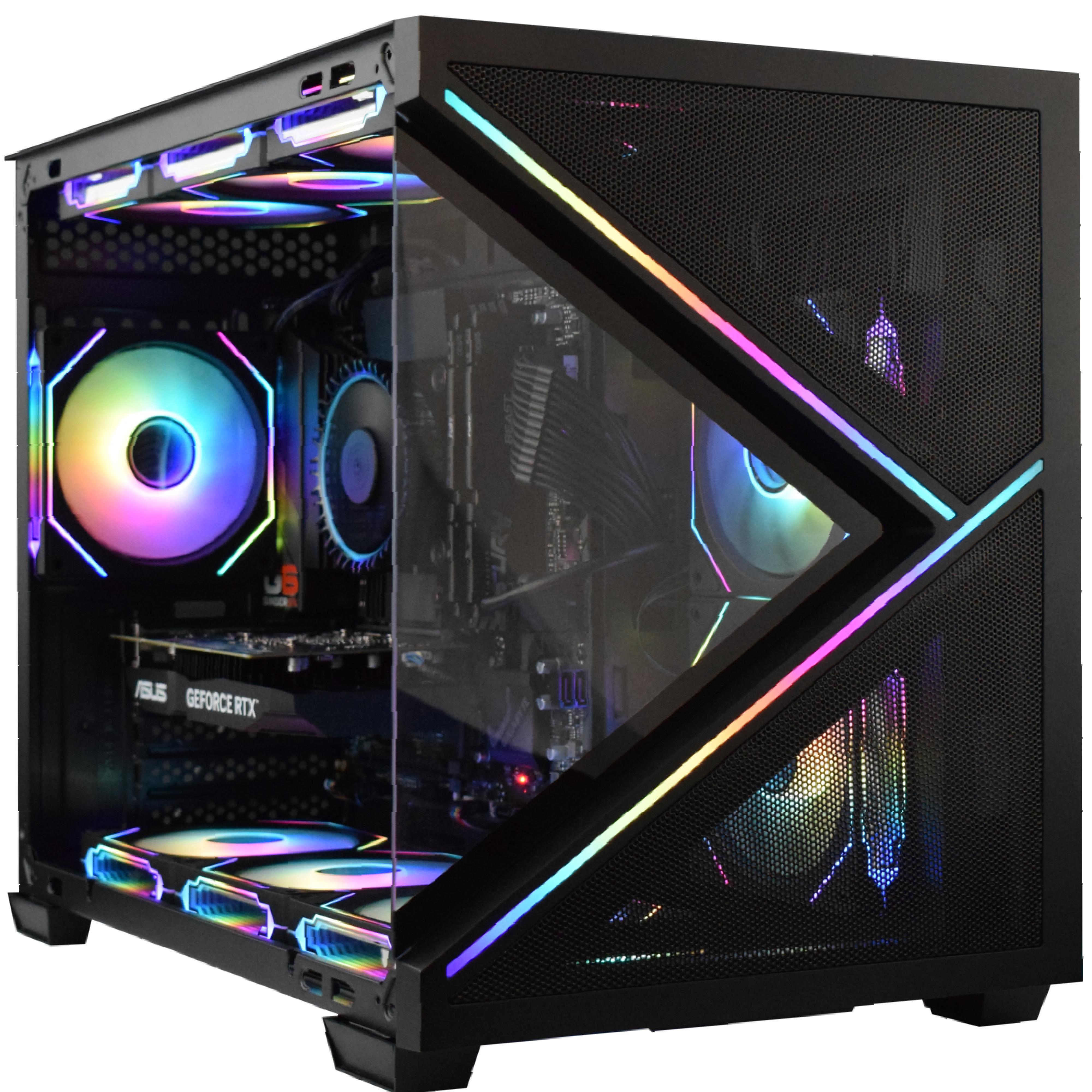 G6 Custom GAMING PC Intel Core i9 12900 5.1GHz M.2 SSD RX 9070 Computer ...