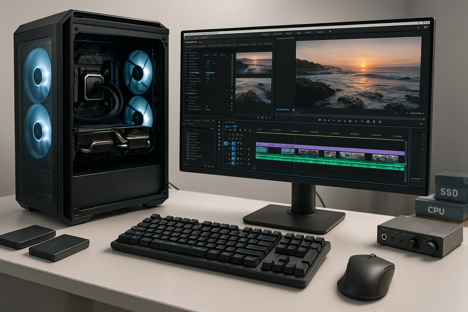 Optimal PC Builds for 4K Editing | Ginger6 Computers