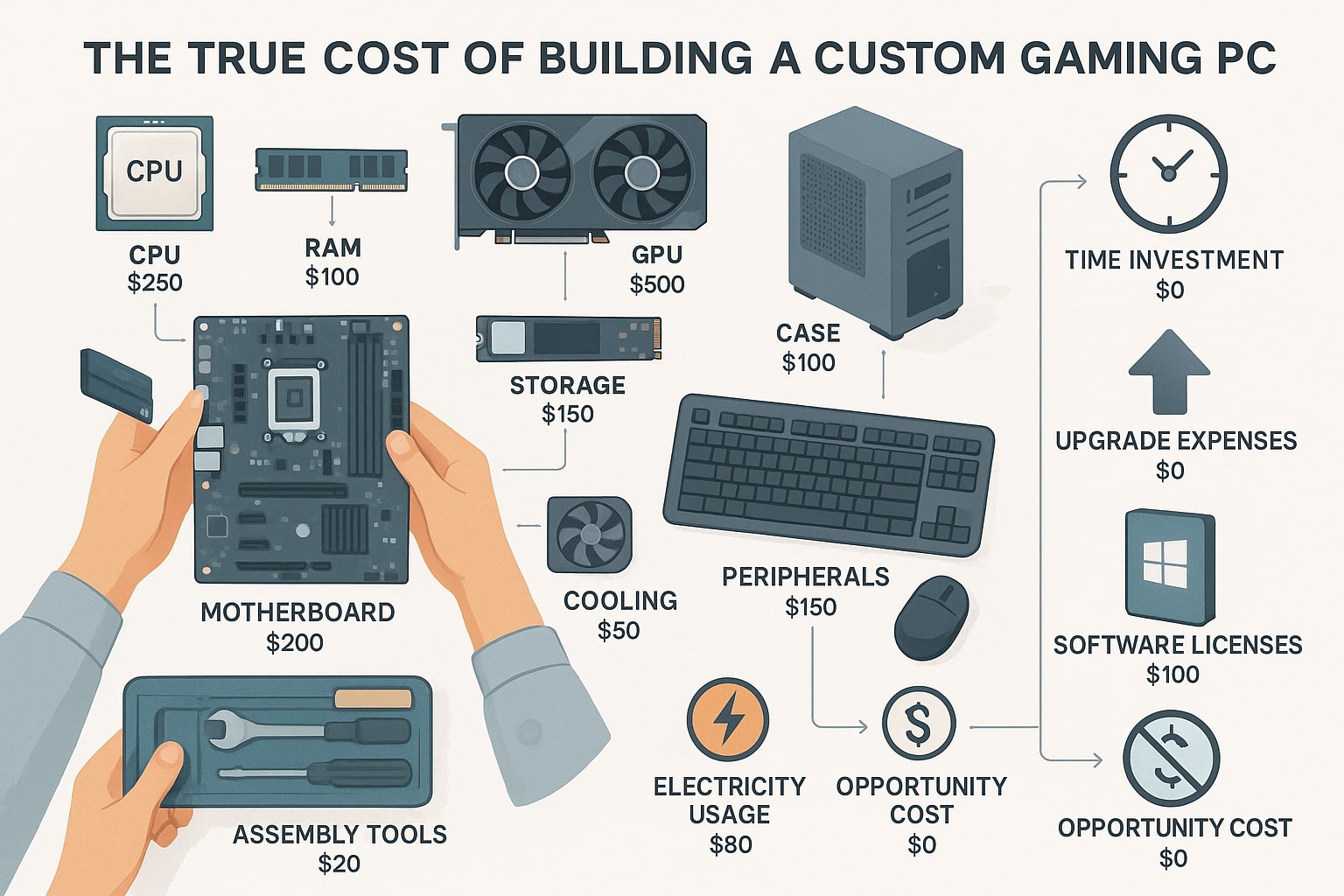 Custom Gaming PC Price vs Performance: Should You Build or Buy for Best ...