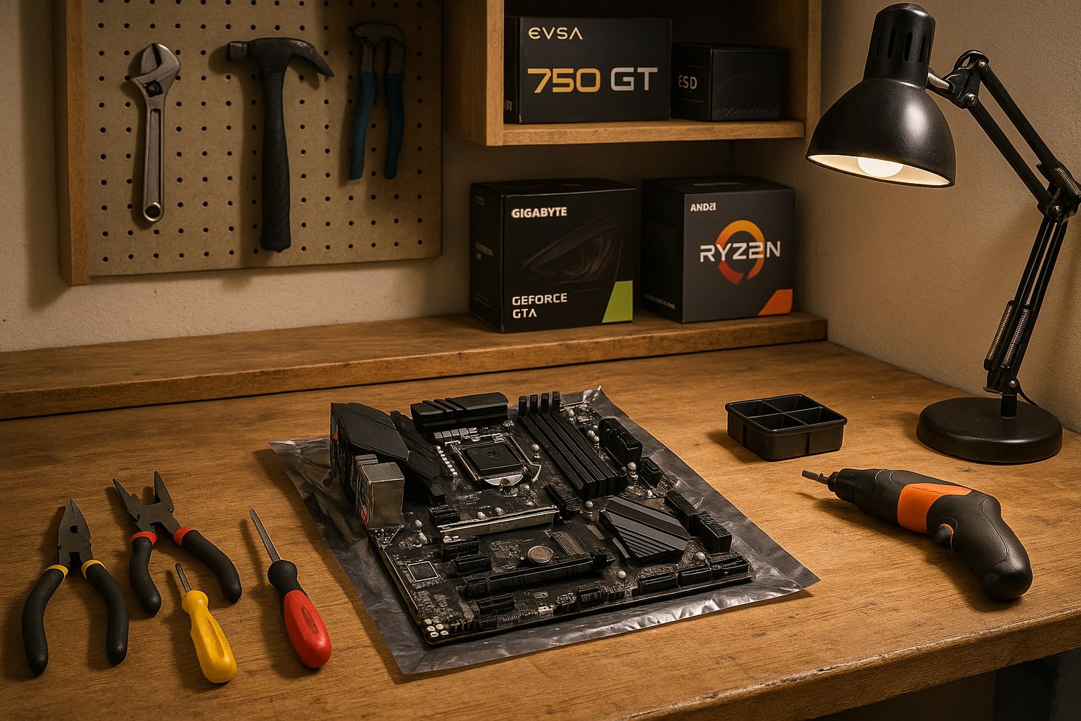 How to Build a Custom Gaming PC: Step-by-Step PC Construction | Ginger6 ...