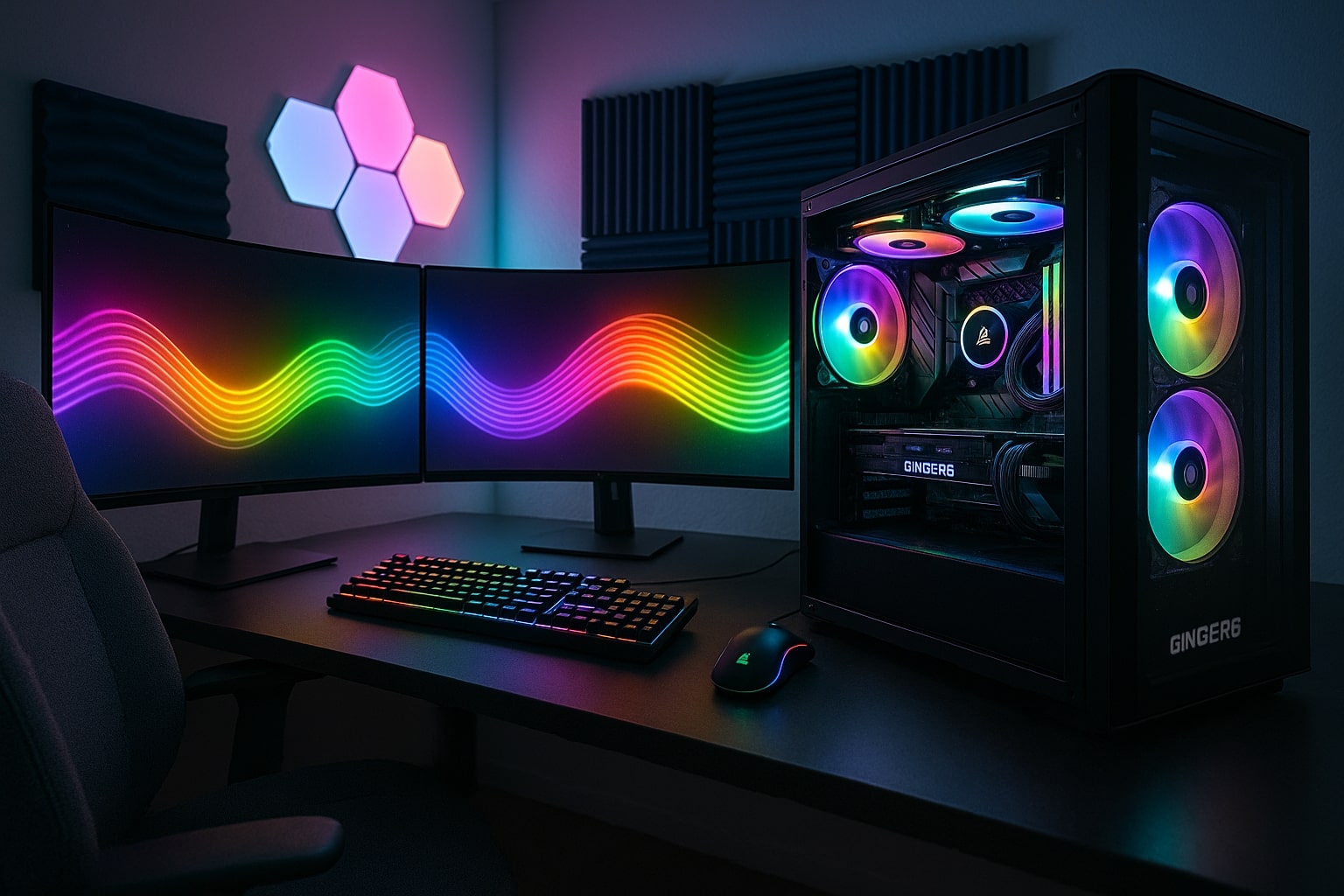 Top RGB Lighting Ideas for Custom Setups | Ginger6 Computers