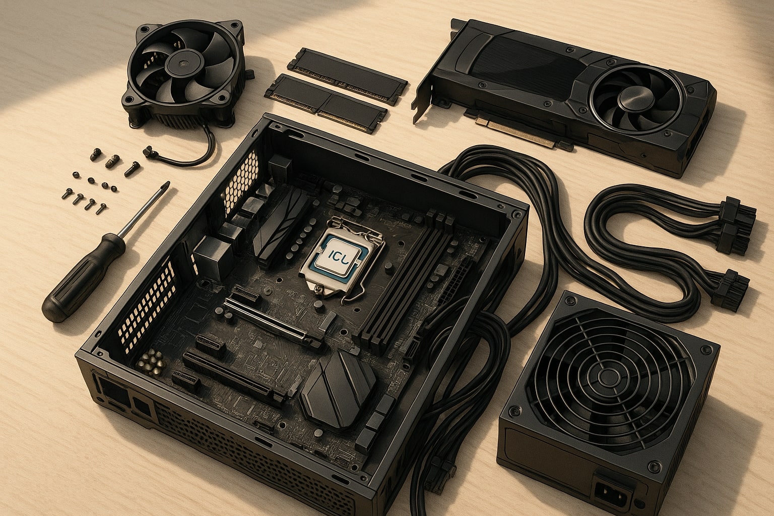 Step by Step Intel Gaming PC Build Guide | Ginger6 Computers