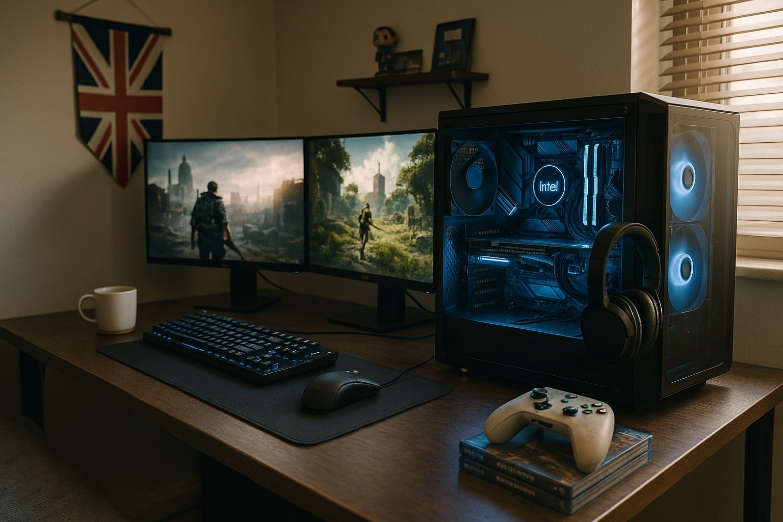 Intel Gaming PCs UK | Hand-Built Intel Gaming Desktops | Ginger6 Computers