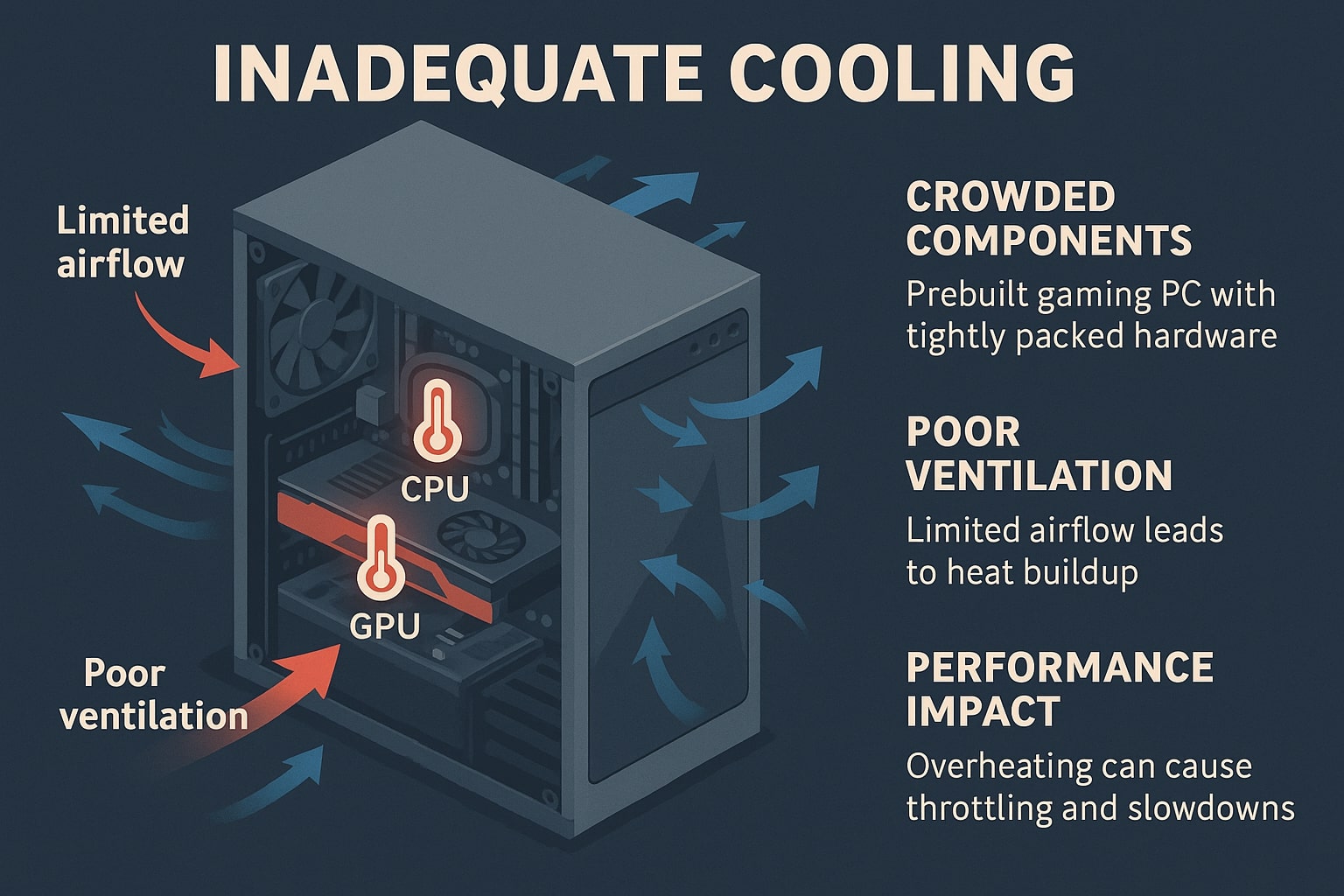 Does Affordable Prebuilt Gaming PC Overheat? | Ginger6 Computers